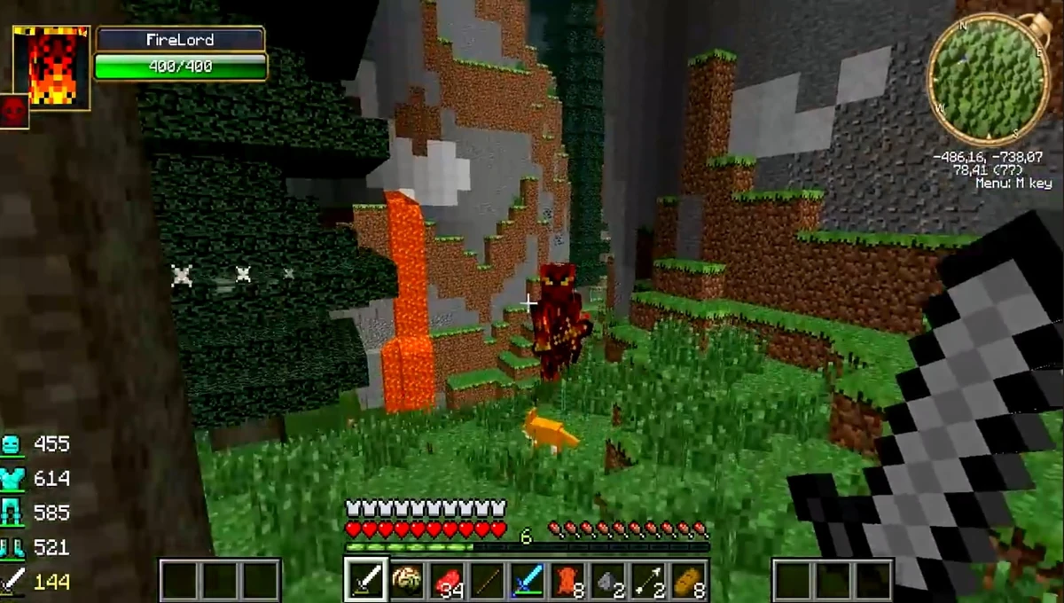 A batalha contra o monstro! | Wiki Rezendeevil Minecraft Paraíso | Fandom