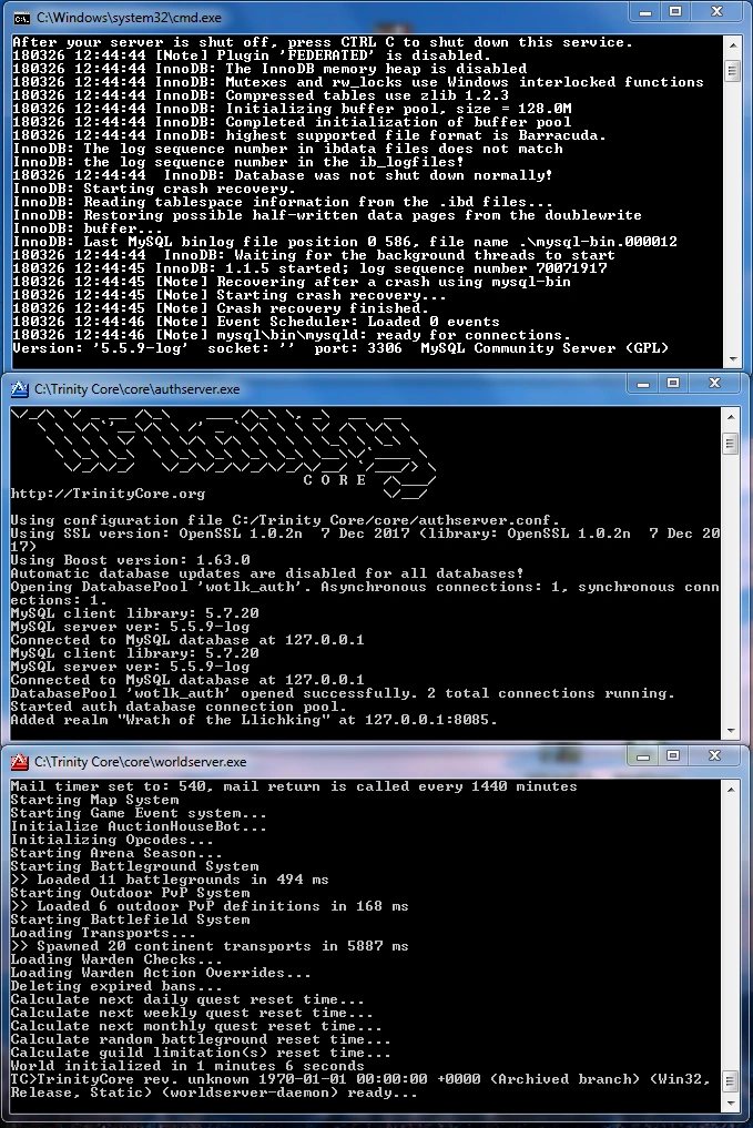 Trinitycore Repack 3.3.5a | Reznik Wiki | Fandom