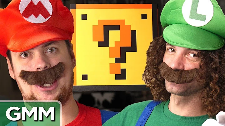 Super Mario Smash Block Challenge ft. Game Grumps | Rhett and Link Wiki ...