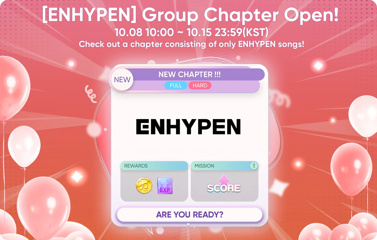 ENGENE's 4th Anniversary Celebration Event | Rhythm Hive Wiki | Fandom