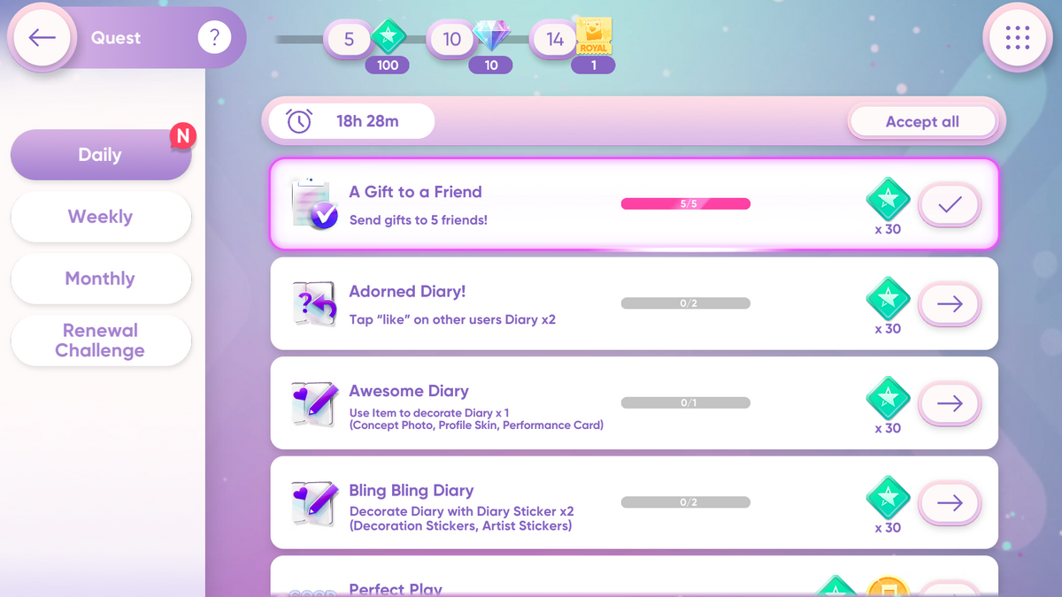 Quests Rhythm Hive Wiki Fandom