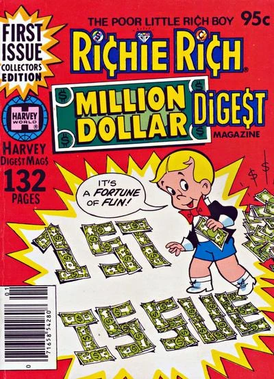 Richie Rich Million Dollar Digest | Richie Rich Wiki | Fandom