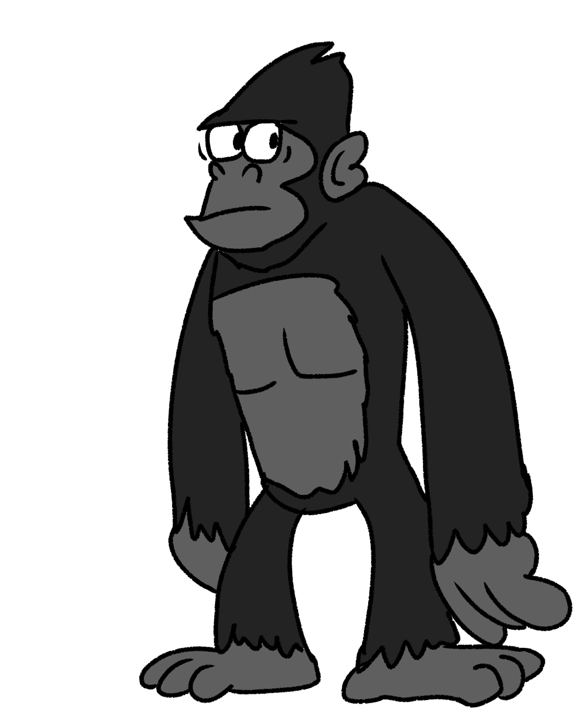 Gordon Gorilla | Rick and Larry Wiki | Fandom