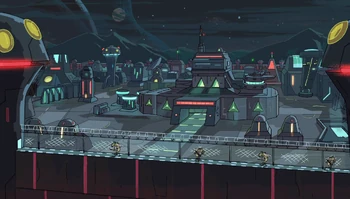 Galactic Federation Outpost | Rick and Morty Wiki | Fandom