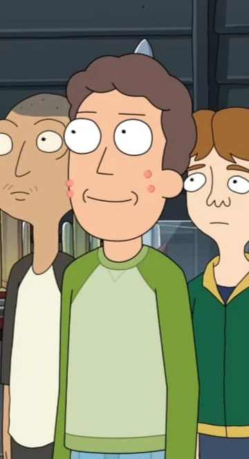 how to draw jerry rick and morty