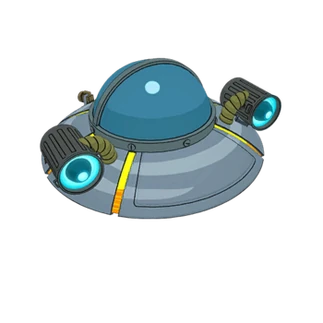 Rick's UFO Cruiser | Rick and Morty Wiki | Fandom