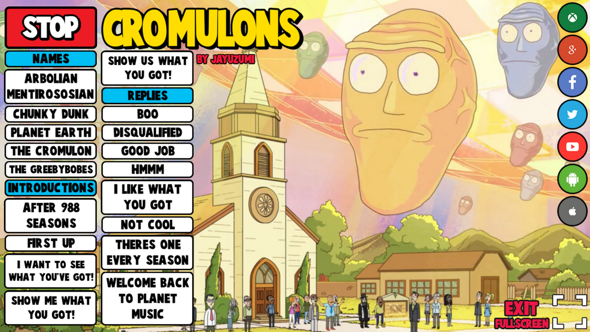 Talkcromulons Rick And Morty Wiki Fandom