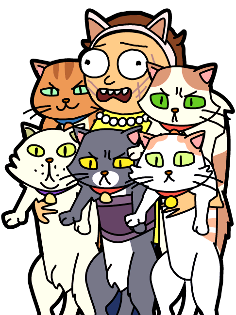 Crazy Cat Morty | Rick and Morty Wiki | Fandom