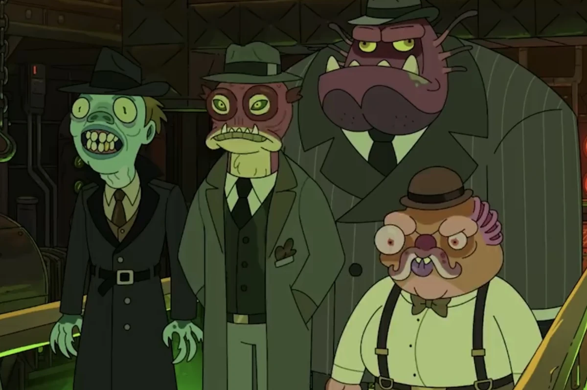 Alien Gangsters | Rick and Morty Wiki | Fandom