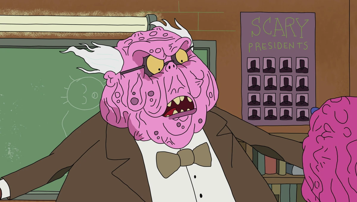 how to draw scary terry from rick and morty