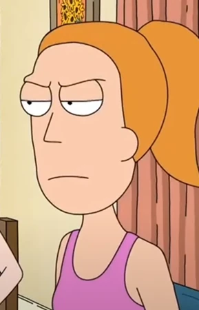 how to draw summer rick and morty