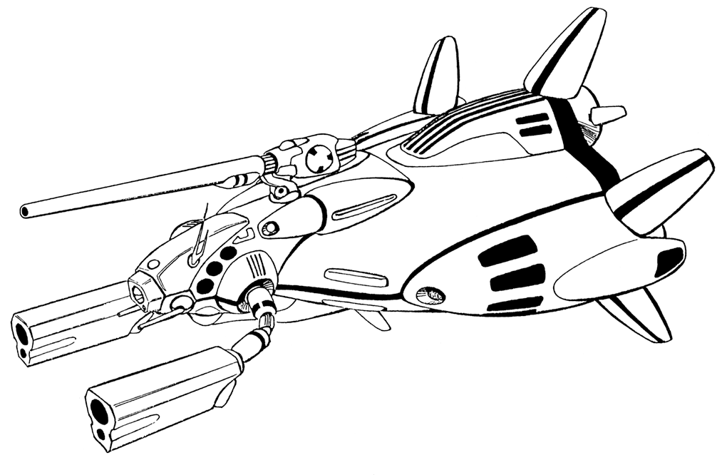 Officer Battle Pod Space Booster/Gallery | Robotech Reference Guide ...