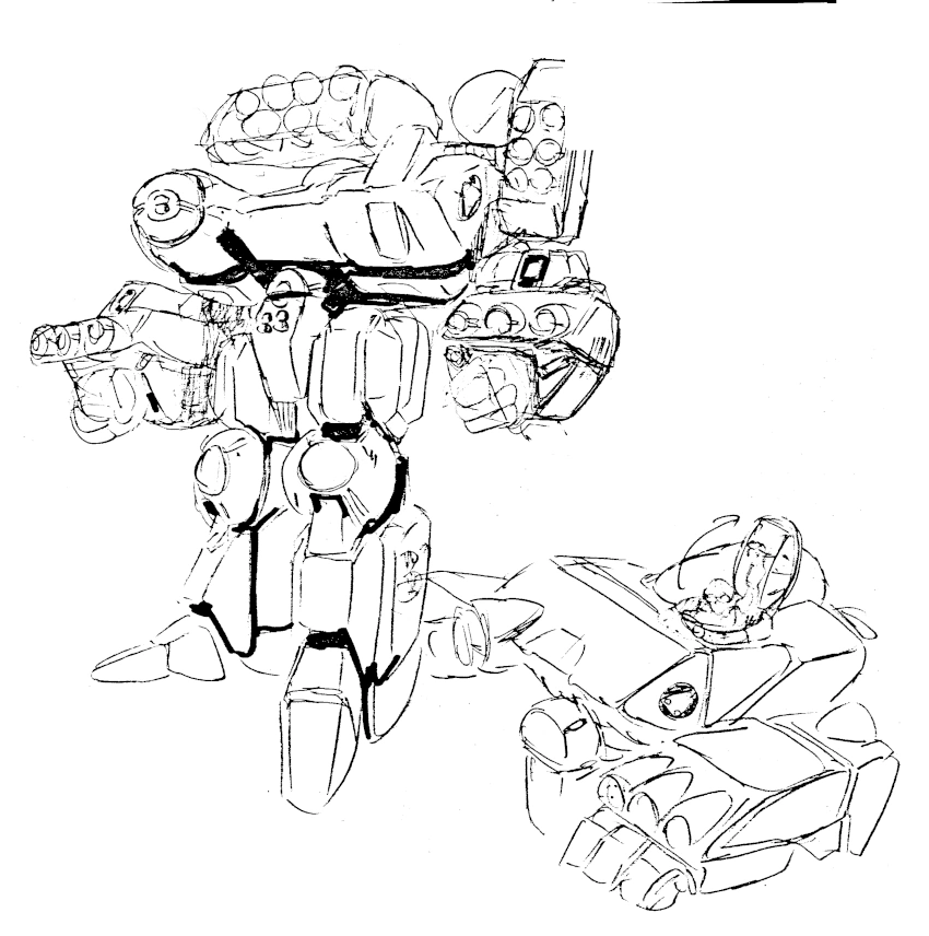 SDR-13 Cougar/Notes | Robotech Reference Guide | Fandom