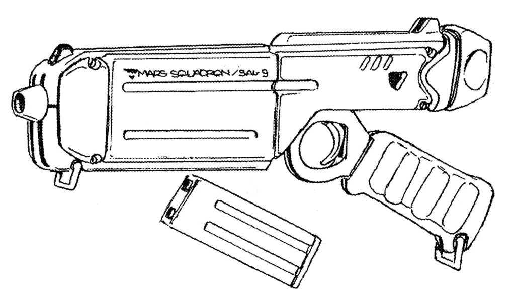 SAL-9 Laser Pistol/Gallery | Robotech Reference Guide | Fandom