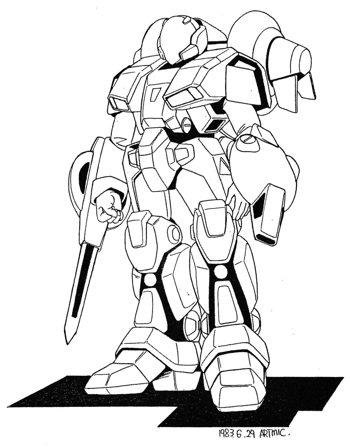 VR-041 Saber Cyclone/Gallery | Robotech Reference Guide | Fandom