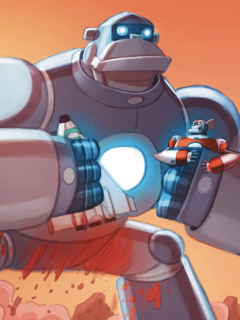 Orangu-tron | Ricky Ricotta’s Mighty Robot Wiki | Fandom