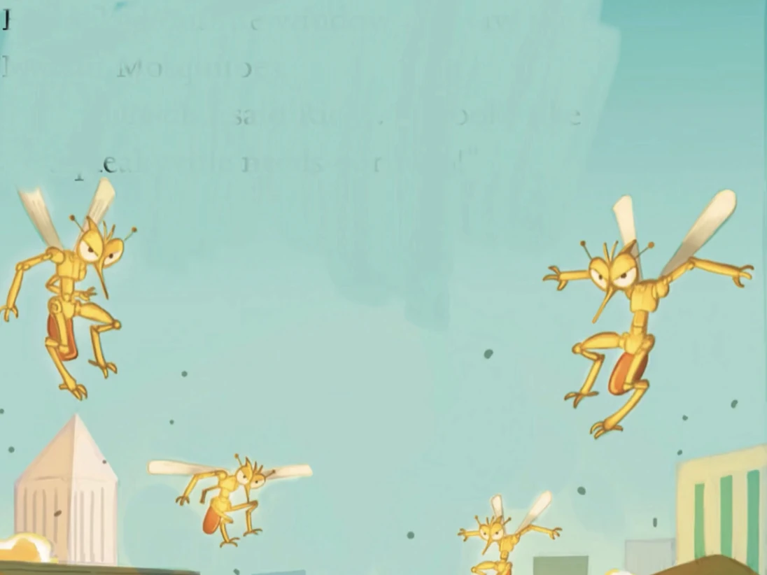 Mutant Mosquitoes | Ricky Ricotta’s Mighty Robot Wiki | Fandom