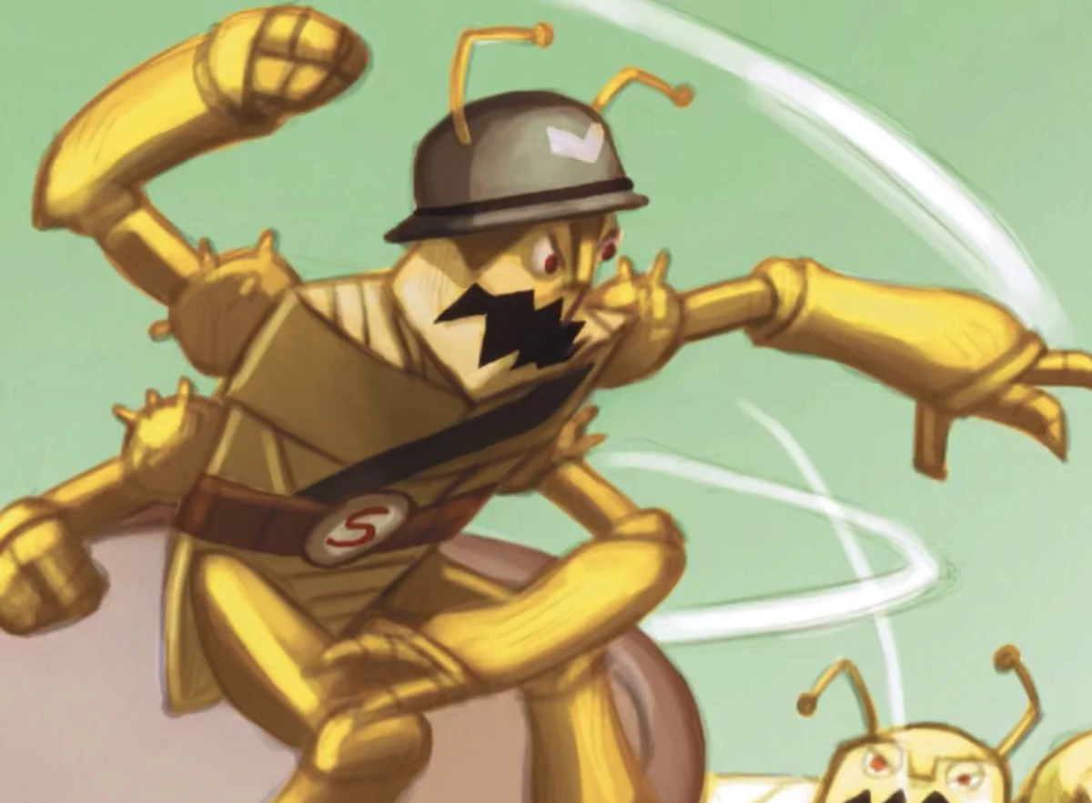 Sergeant Stinkbug | Ricky Ricotta’s Mighty Robot Wiki | Fandom