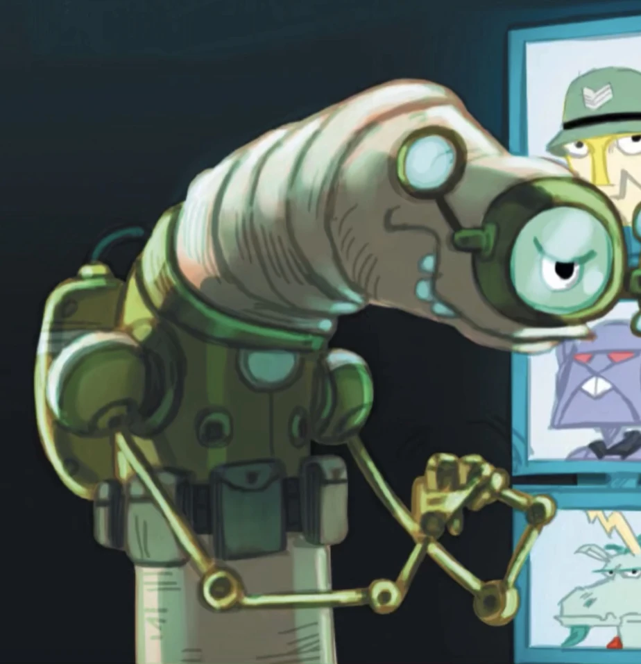 Nimrod Nightcrawler | Ricky Ricotta’s Mighty Robot Wiki | Fandom