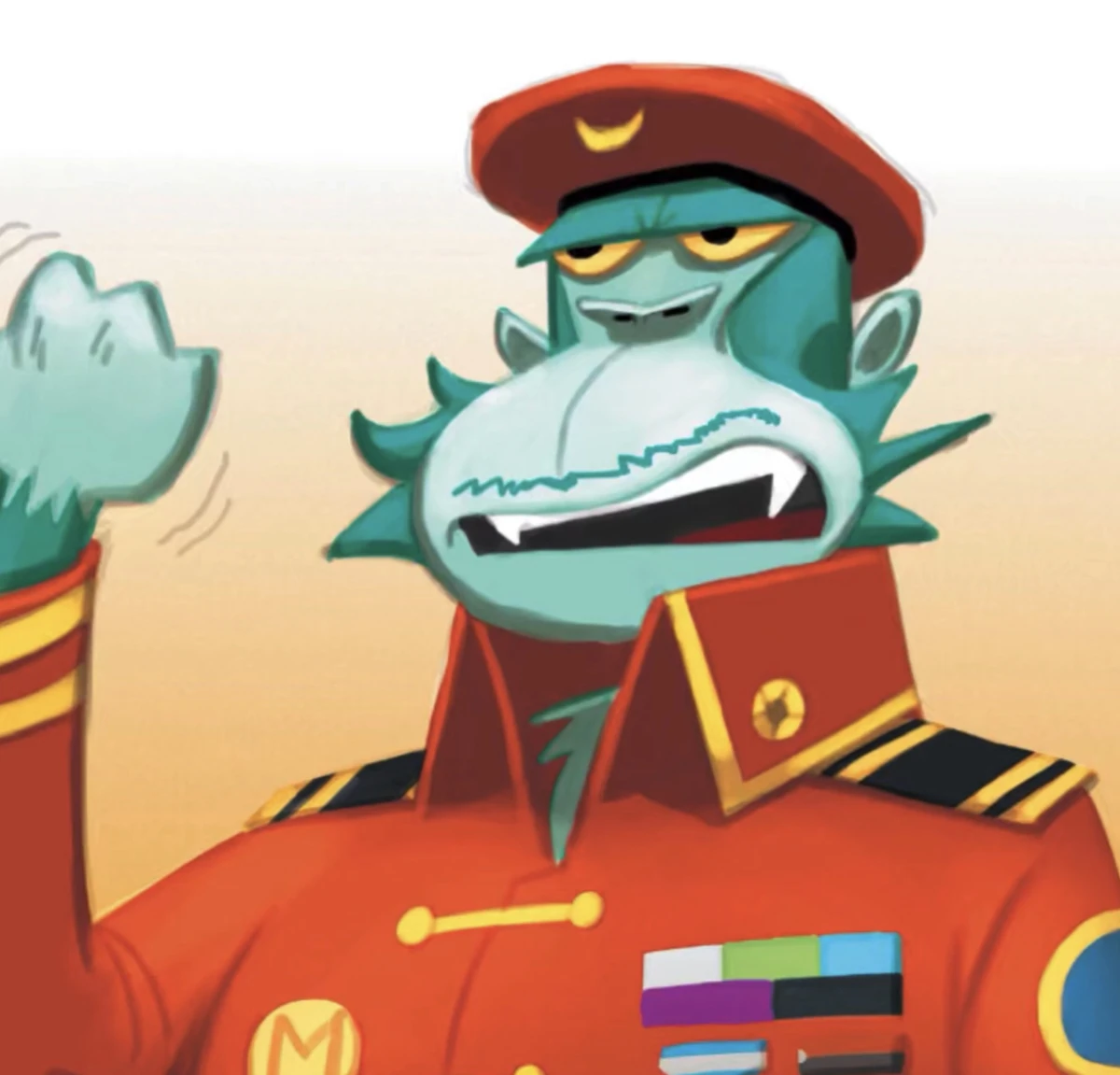 Major Monkey | Ricky Ricotta’s Mighty Robot Wiki | Fandom