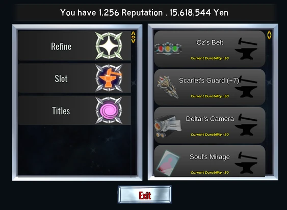 Refinement | RiderWorld Wiki | Fandom