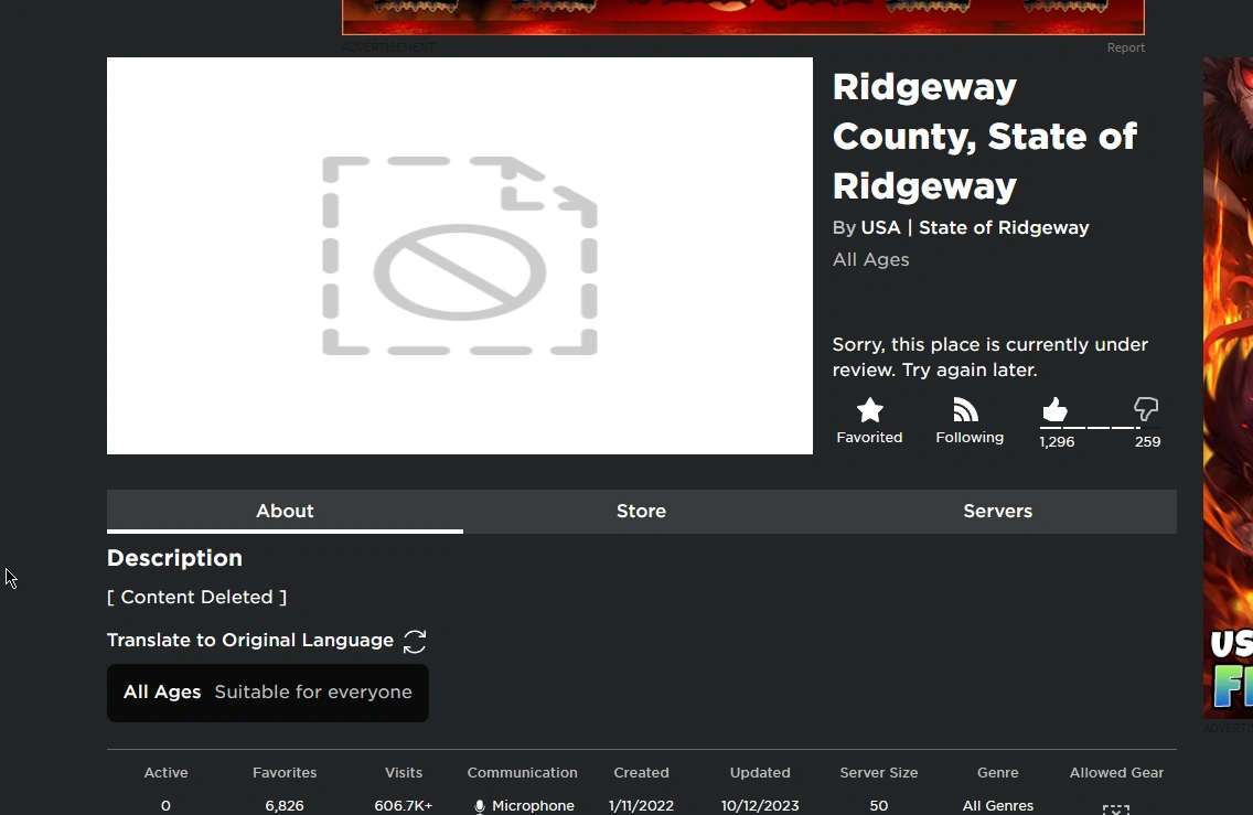 October 2023 Ridgeway Deletion Incident | State of Ridgeway Wiki | Fandom