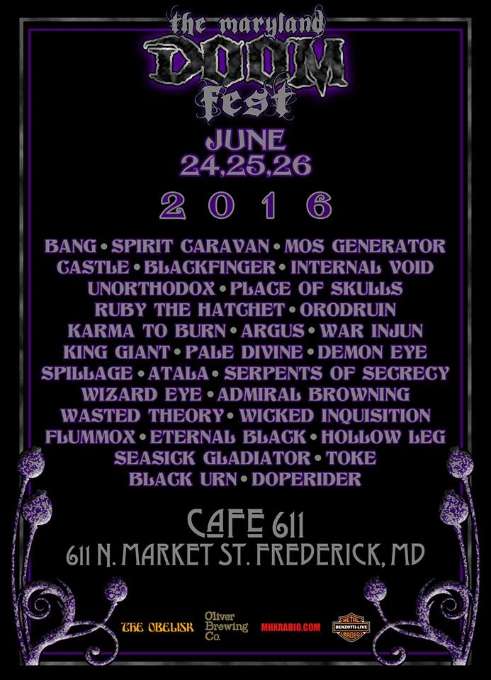 The Maryland Doom Fest | Riffipedia - The Stoner Rock Wiki | Fandom