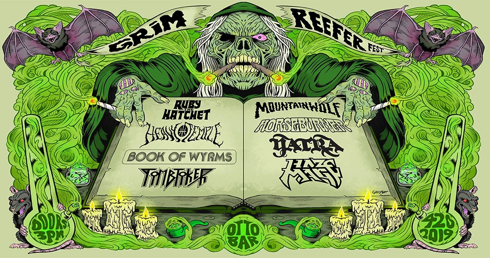 Grim Reefer Fest | Riffipedia - The Stoner Rock Wiki | Fandom