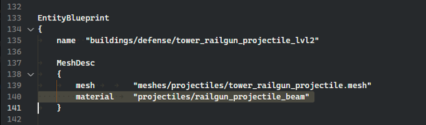 Override used mesh material - Official The Riftbreaker Wiki