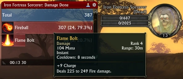 Flame Bolt | Rift Wiki | Fandom