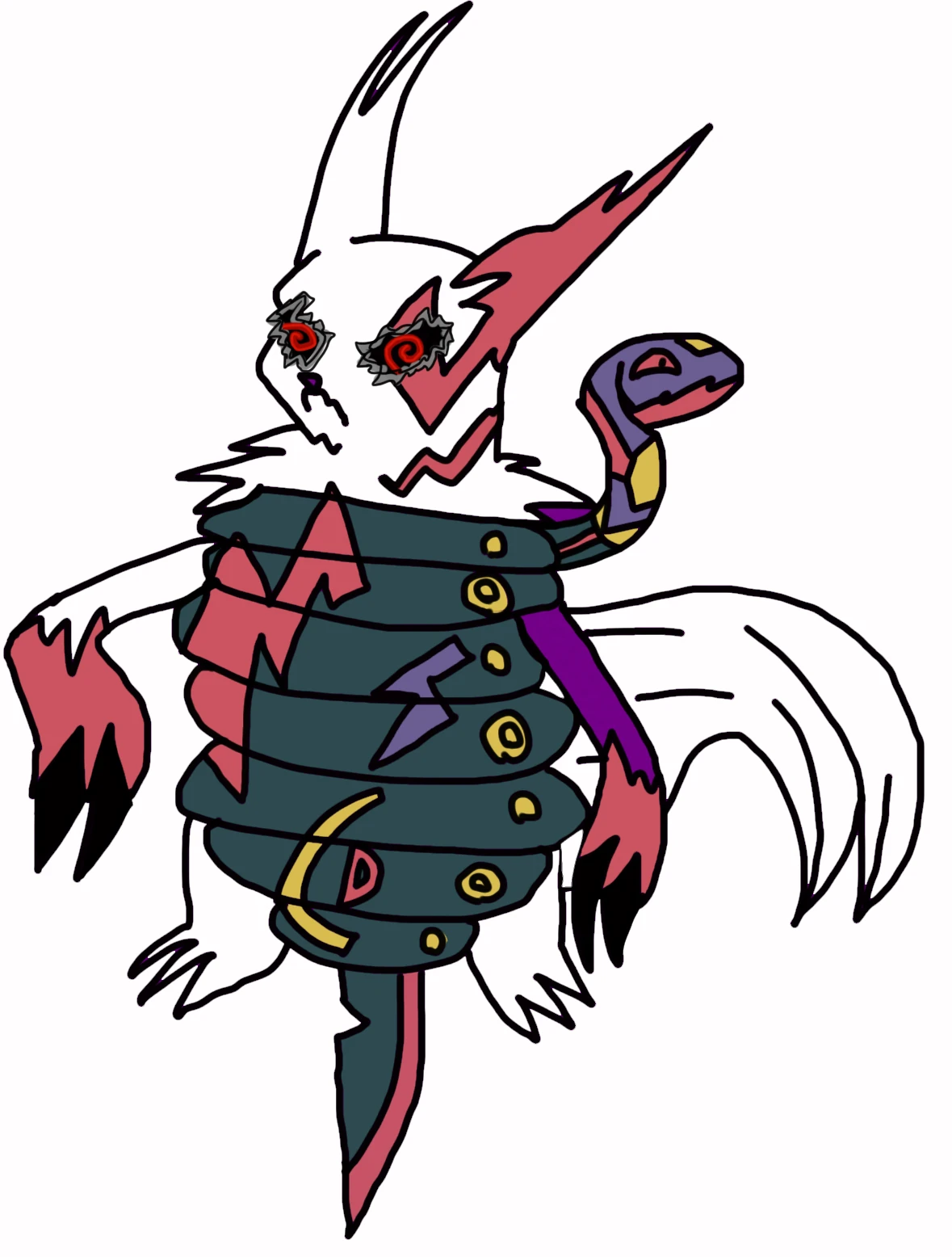 Coiled Destroyer | Riftdea (paradox Pokémon region) Wiki | Fandom