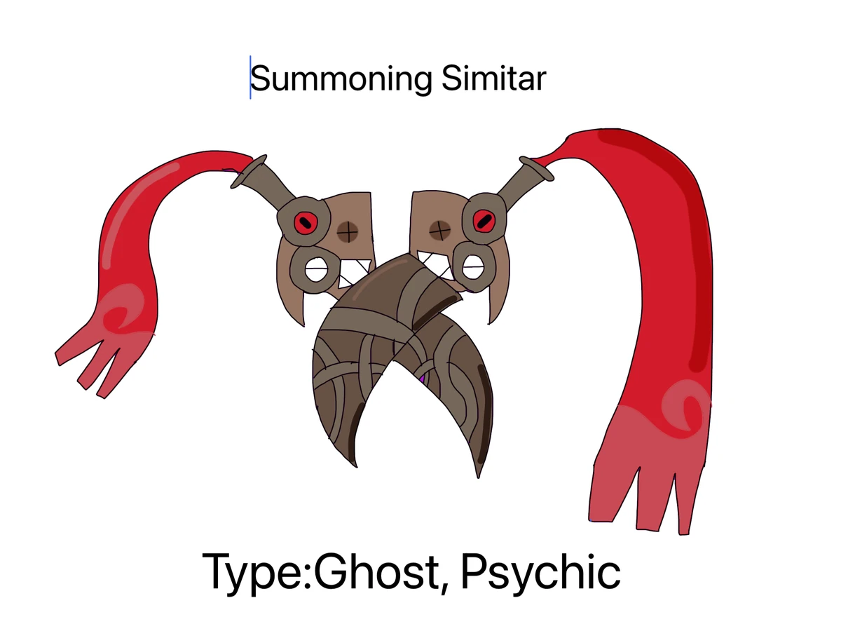 Summoning Simitar | Riftdea (paradox Pokémon region) Wiki | Fandom