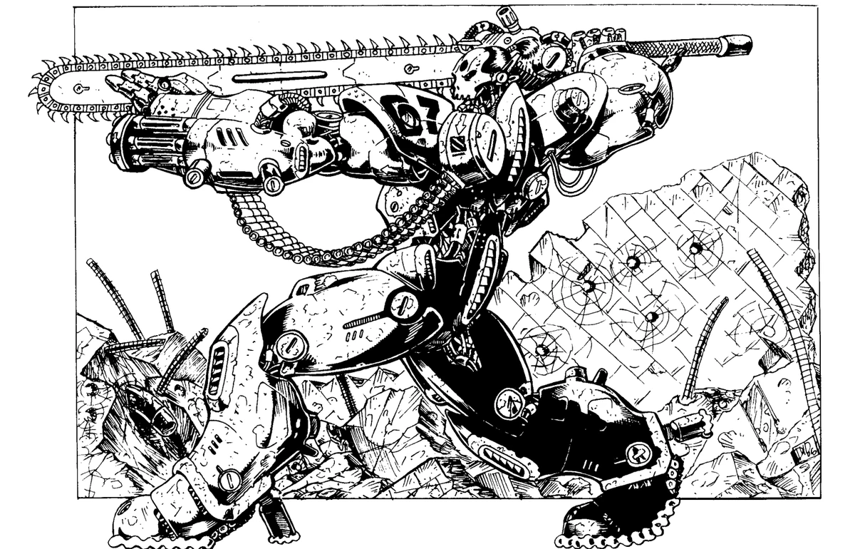 Combat Cyborg | Rifts Wiki | Fandom