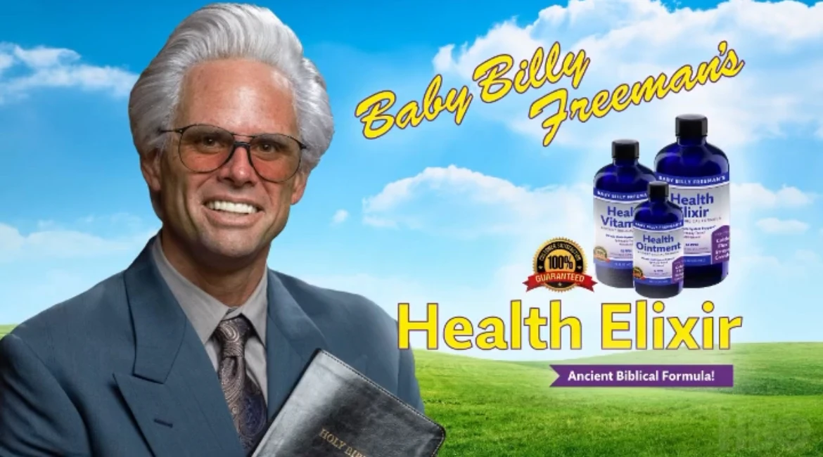 Baby Billy Freeman's Health Elixir | The Righteous Gemstones Wiki | Fandom