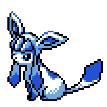 Sprite Animado Glaceon