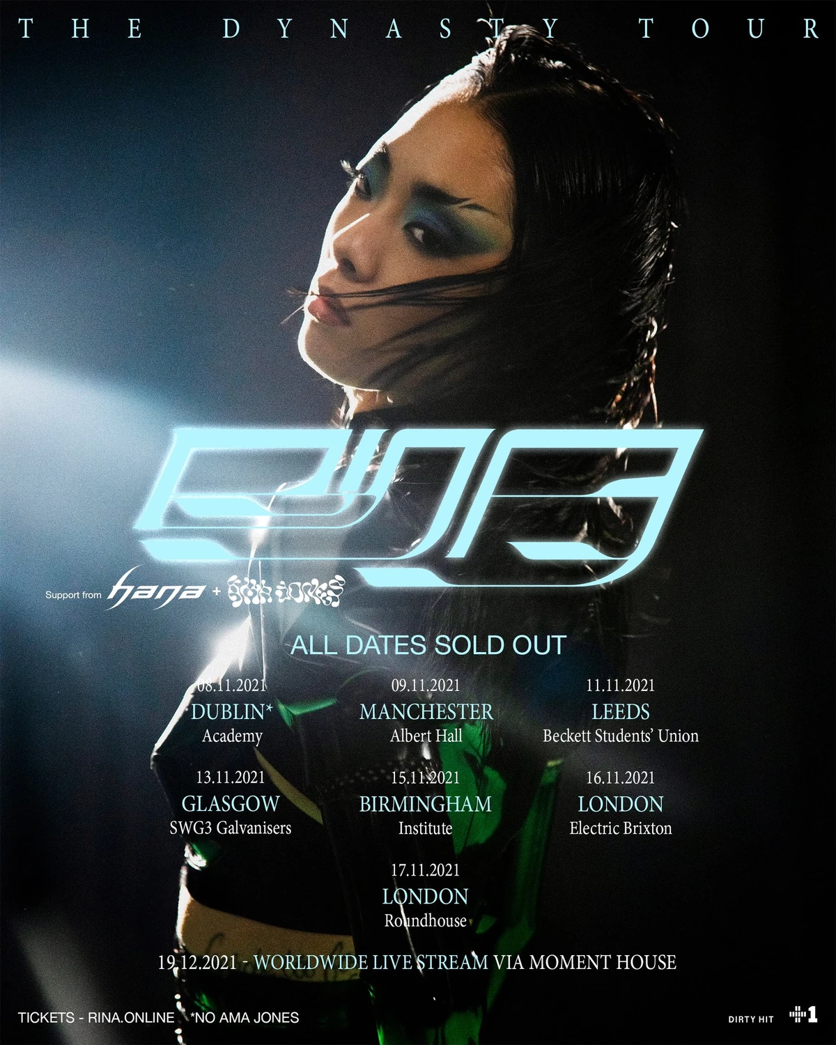 The Dynasty Tour | Rina Sawayama Wiki | Fandom