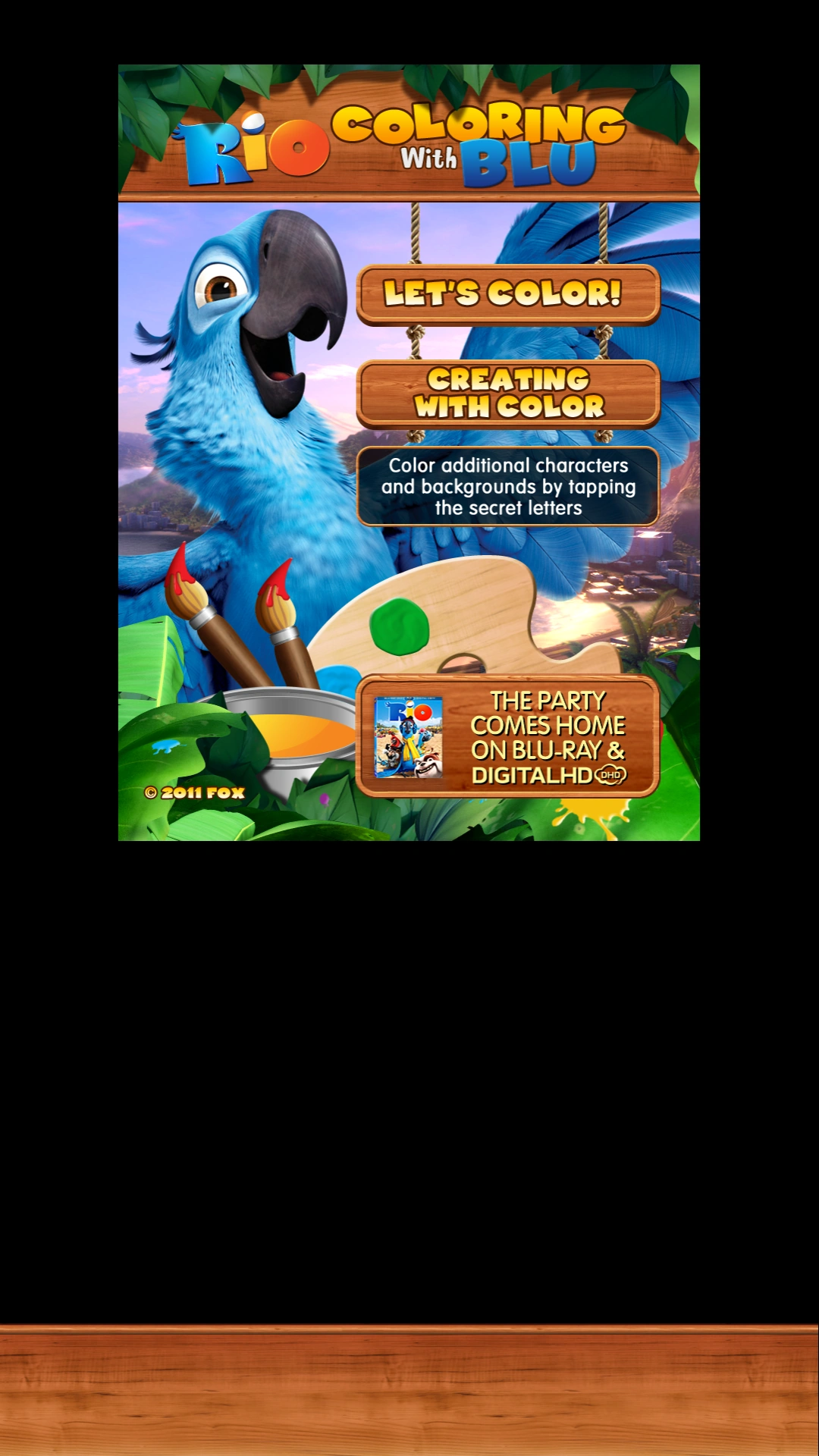 Rio the Movie Coloring with Blu | Rio Wiki | Fandom