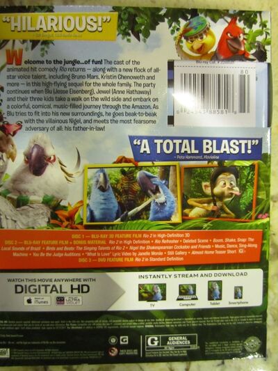 User blog:Mr.Blue Bird/Rio 2 deleted scenes! | Rio Wiki | Fandom
