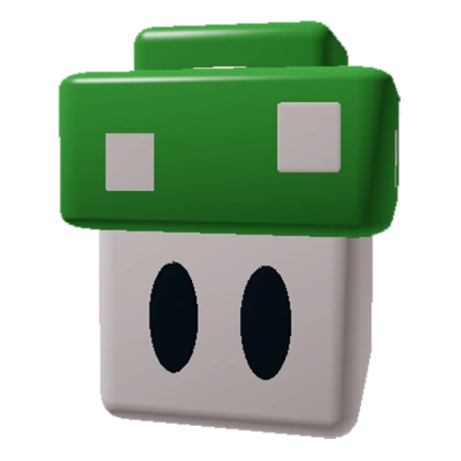 Blocky Green Mushroom | Ripull Minigames Wiki | Fandom
