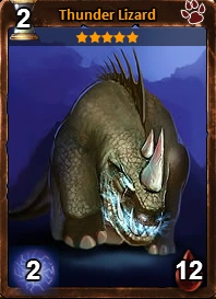 Thunder Lizard | Rise Of Mythos Wiki | Fandom