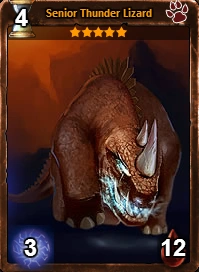 Senior Thunder Lizard | Rise Of Mythos Wiki | Fandom