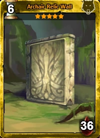 Archaic Relic Wall | Rise Of Mythos Wiki | Fandom