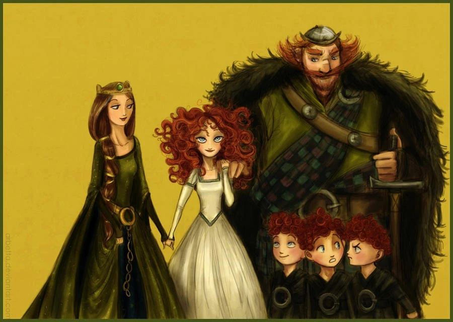 DunBroch Family | Rise of the Brave Tangled Dragons Wiki | Fandom