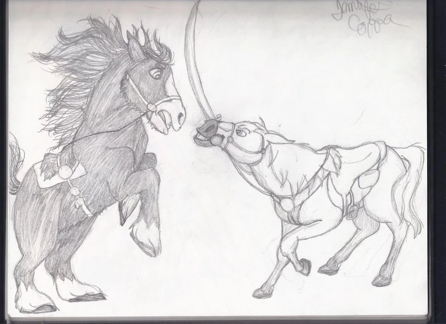 maximus tangled drawing