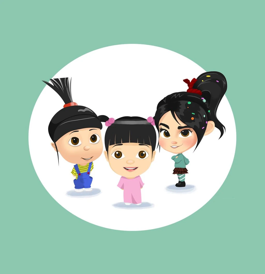 User blog:Frie-ice/Vanellope, Agnes and Boo. | Rise of the Brave ...