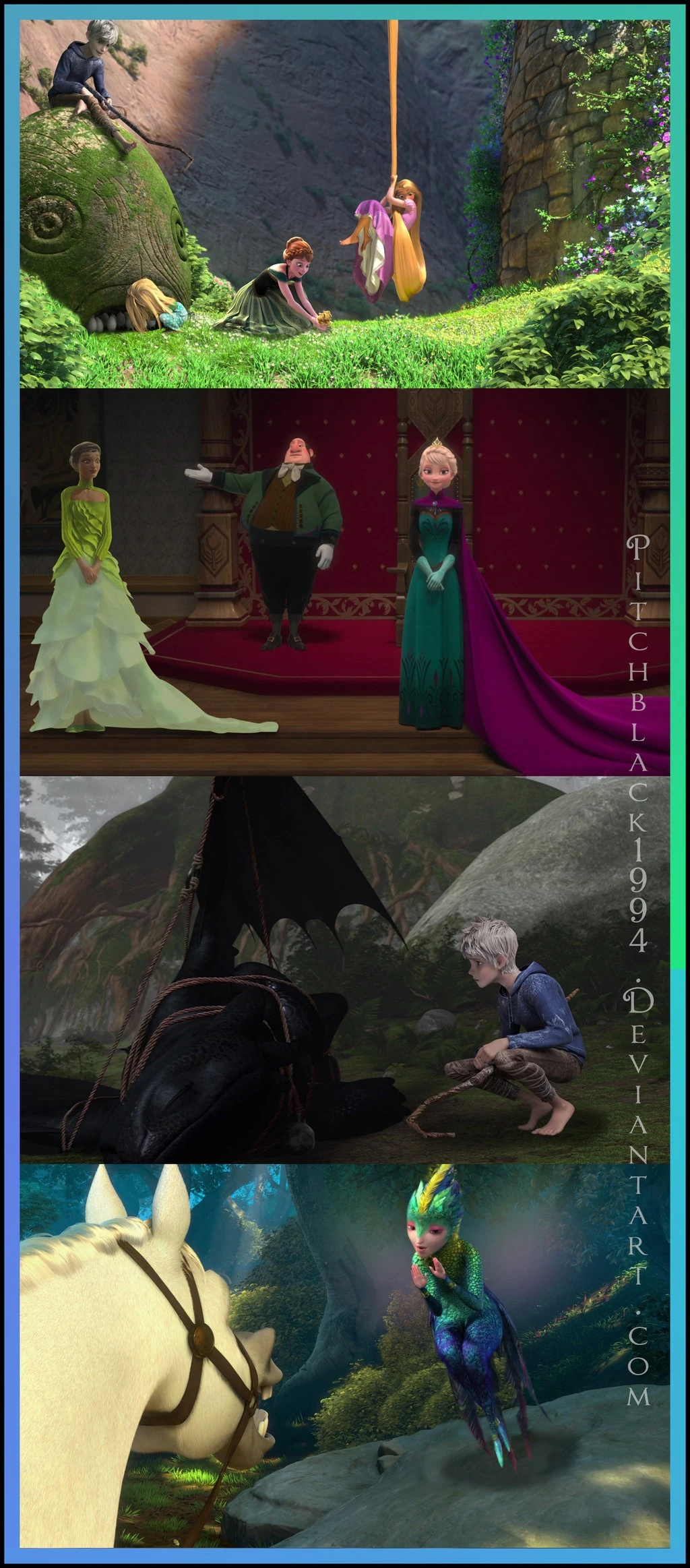 Rise of the Epic Brave Tangled Frozen Dragons | Rise of the Brave ...