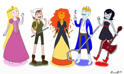 Adventure Time AU | Rise of the Brave Tangled Dragons Wiki | Fandom