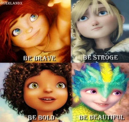 DreamWorks Ladies | Rise of the Brave Tangled Dragons Wiki | Fandom
