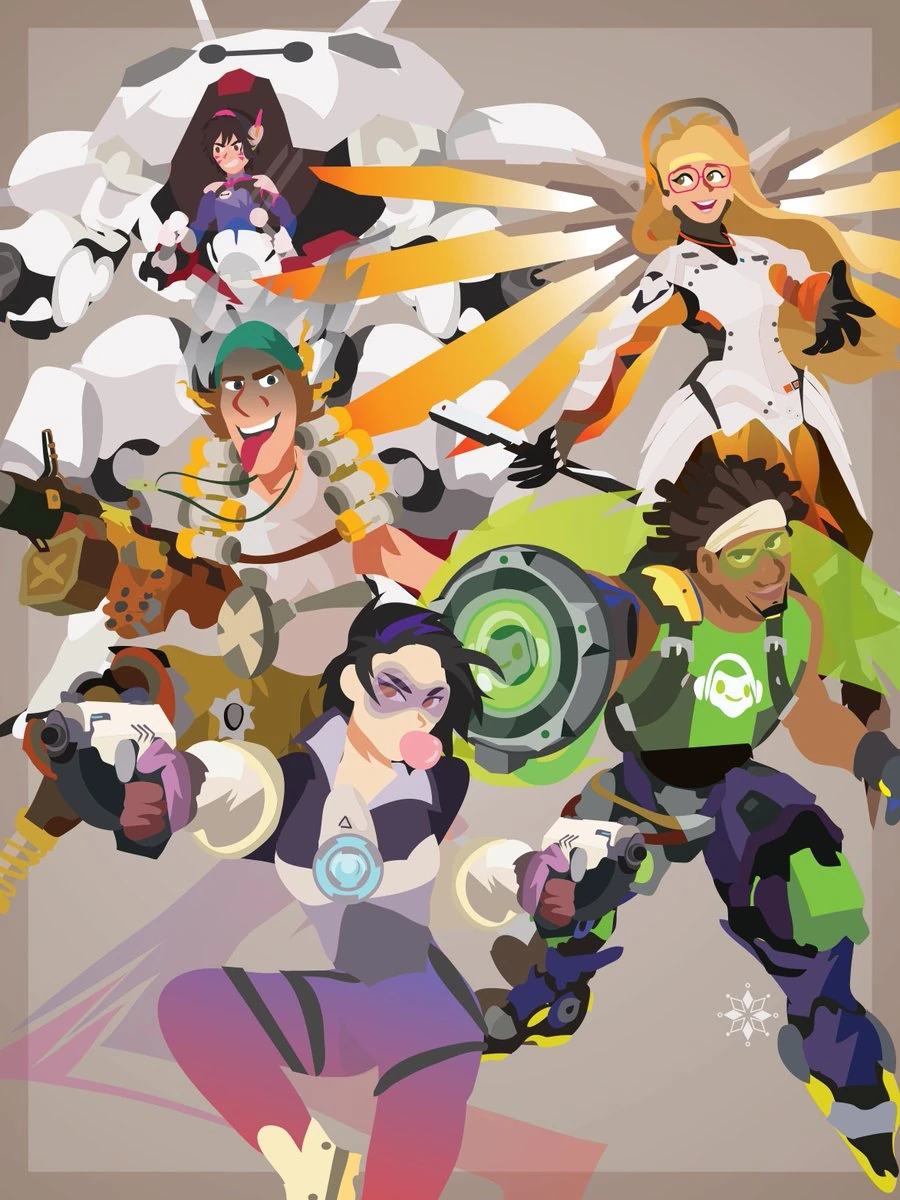 Overwatch AU | Rise of the Brave Tangled Dragons Wiki | Fandom