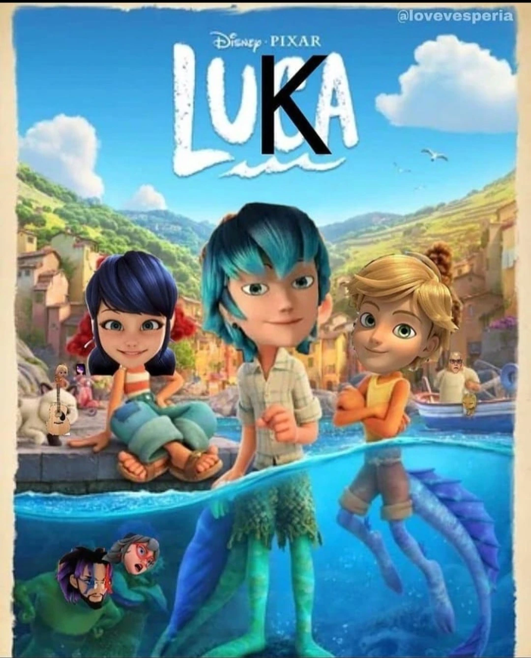 Luca AU | Rise of the Brave Tangled Dragons Wiki | Fandom